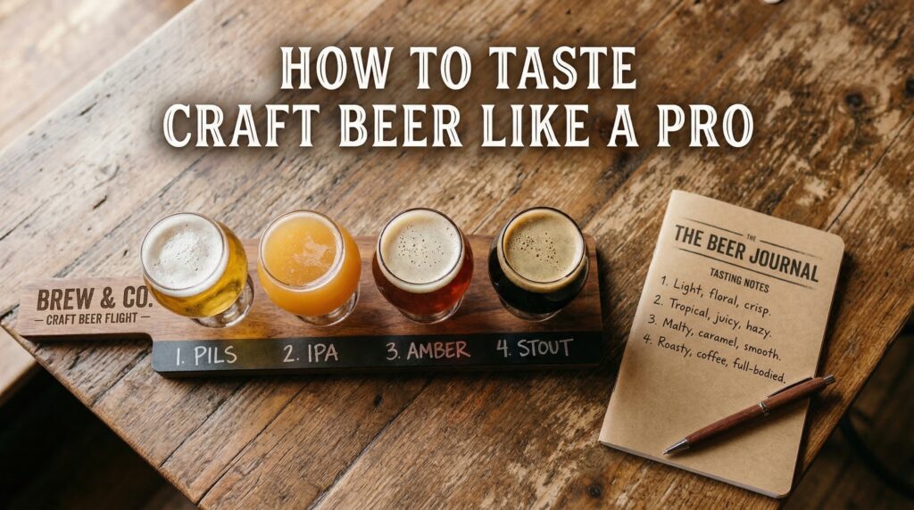 How to Taste Craft Beer Like a Pro (June 2026)