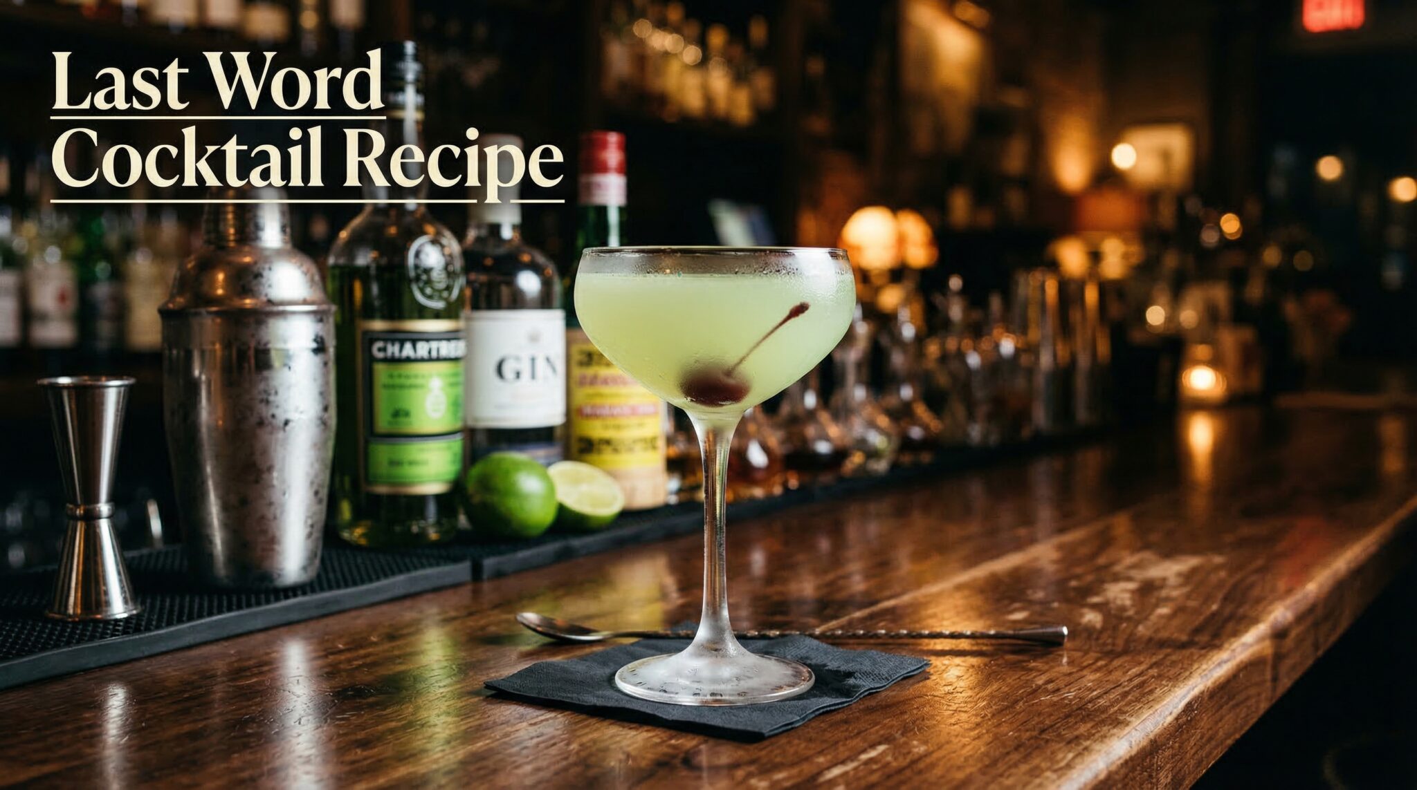 Last Word Cocktail Recipe (June 2026) Complete Guide