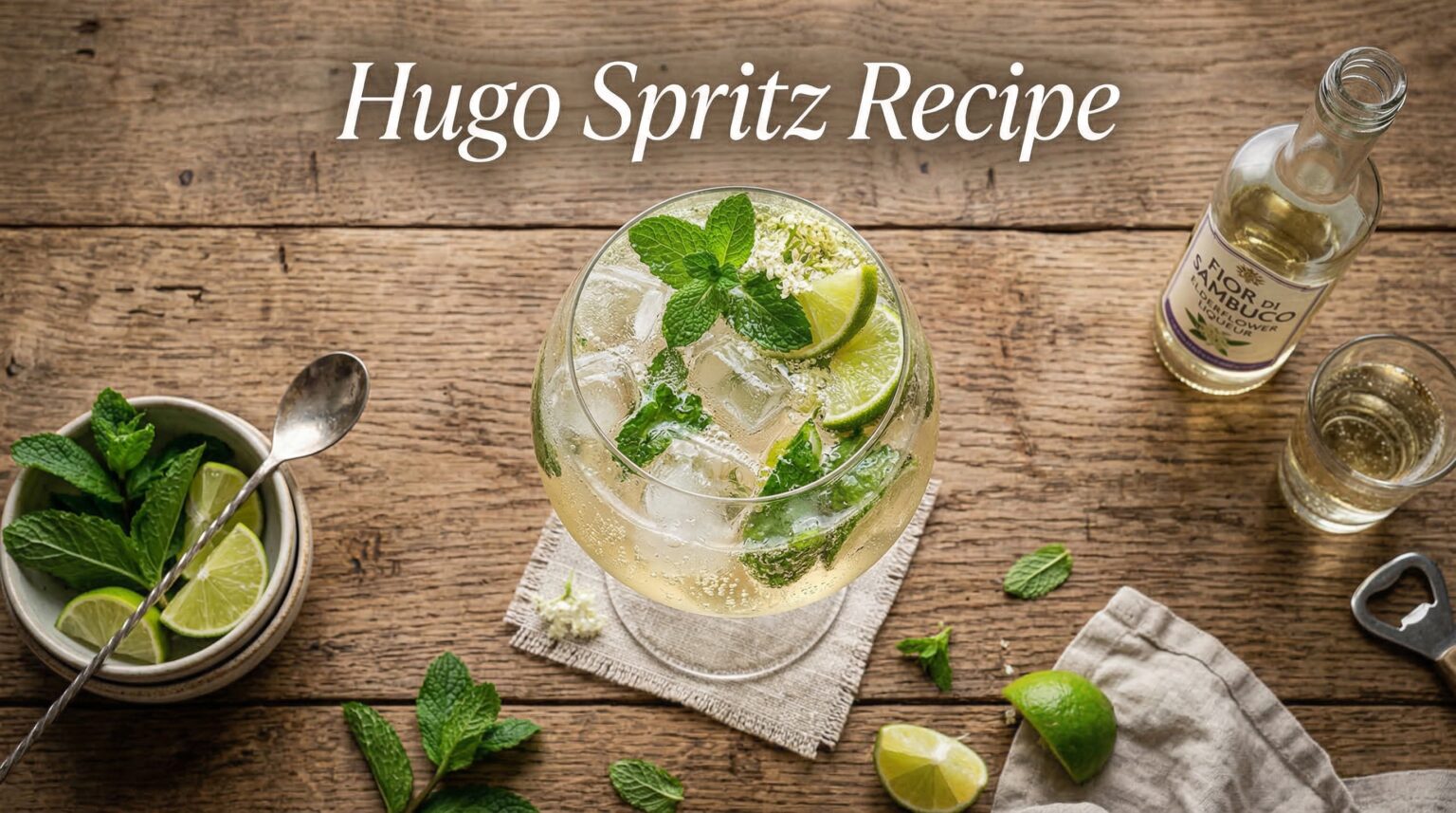Hugo Spritz Recipe (June 2026) Easy Step-by-Step Guide