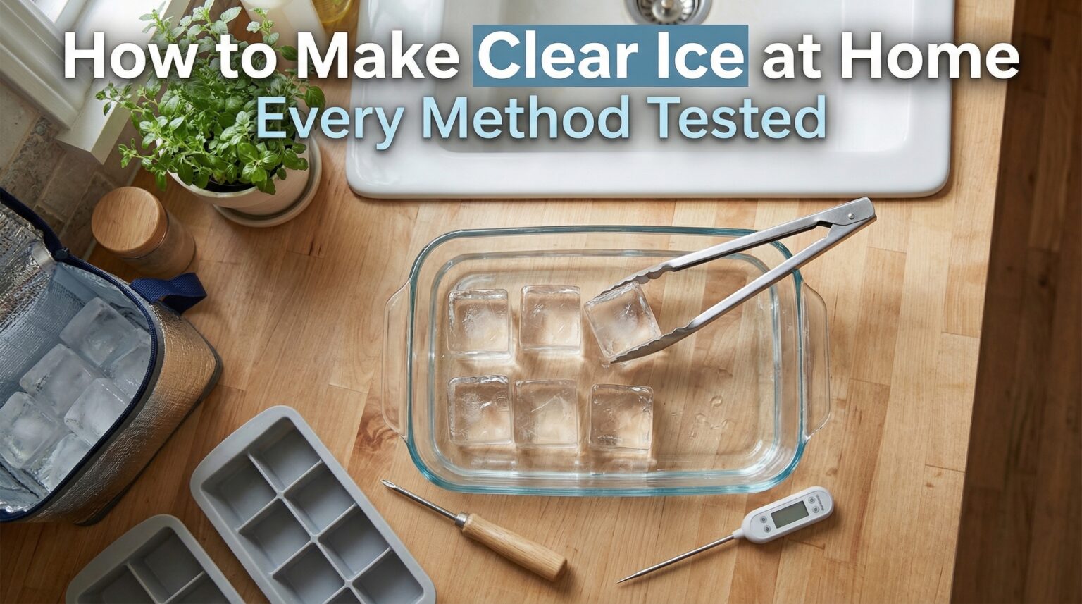 How to Make Clear Ice at Home (May 2026) Every Method Tested