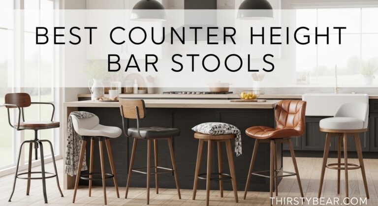 10 Best Counter Height Bar Stools (June 2026) Comfortable & Durable