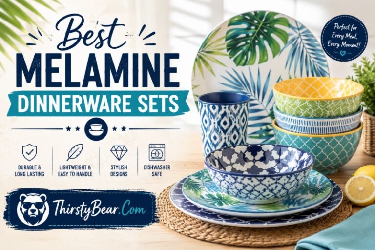 8 Best Melamine Dinnerware Sets (June 2026) Complete Guide