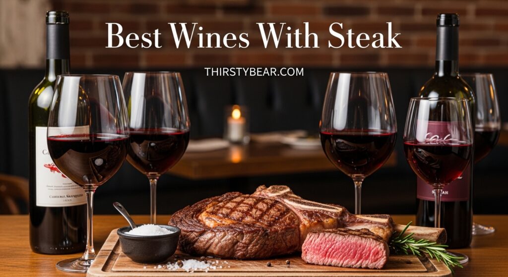 Best Wines With Steak (June 2026) Cut-by-Cut Wine Pairing
