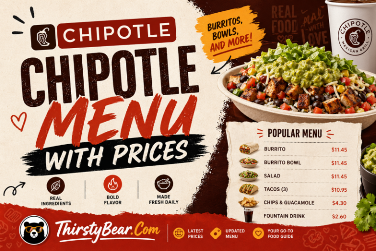 Chipotle Menu With Prices (May 2026) NEW Deals Inside