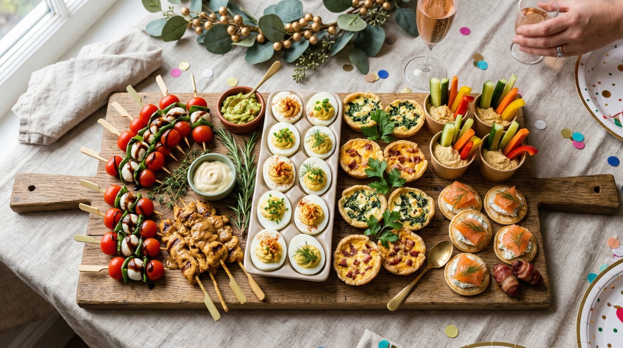 Easy Finger Foods for a Party (May 2026) 25+ Crowd-Pleasing Ideas