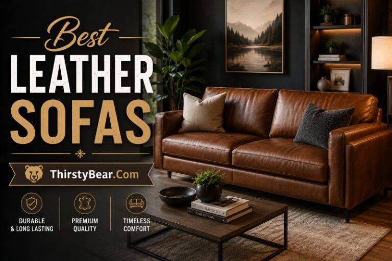 10 Best Leather Sofas (June 2026) Comfort with Value